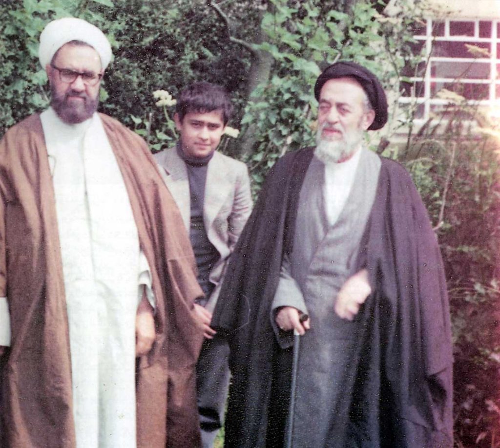 Photos of Allamah Tabatabei and Martyr Motahhari in Manchester, UK ...
